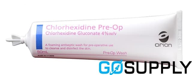 CHLORHEXIDINE PRE-OP WASH 50ML